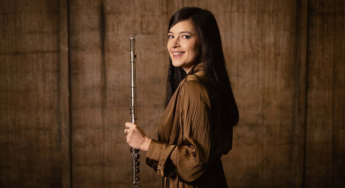 Mathilde Calderini, une flûtiste ambassadrice de son instrument